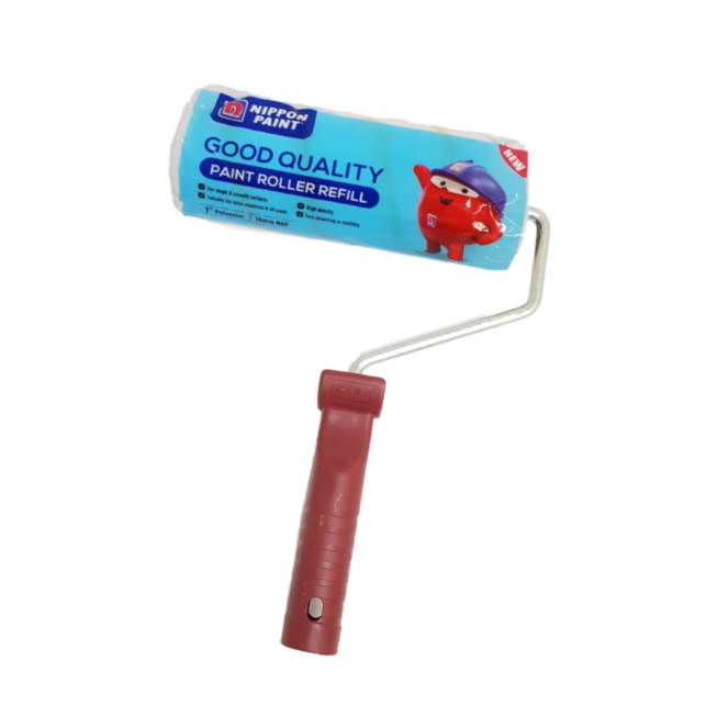 Budget Set of Paint Tools Roller Epoxy Wall Interior & Exterior Paint ...