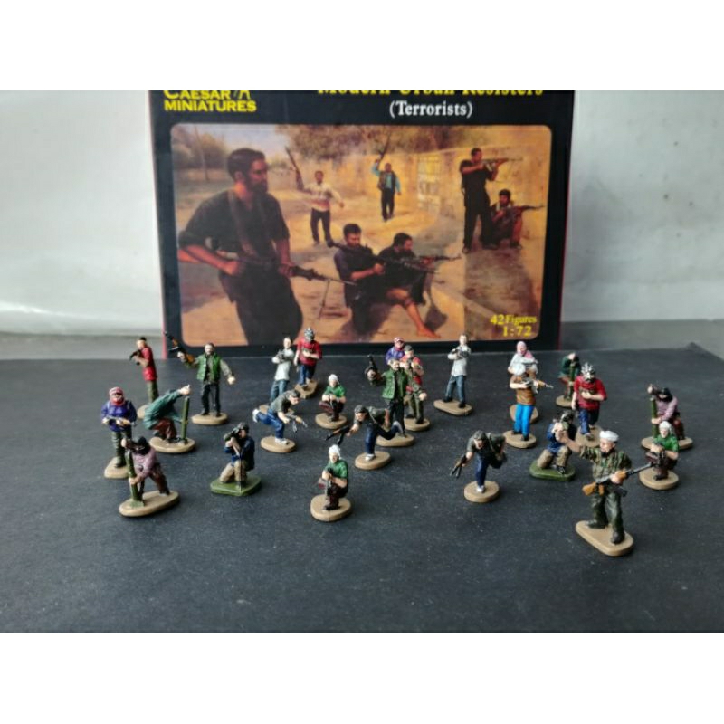 Modern Urban Resisters Terrorist Figure 1/72 Brand Caesar | Shopee Malaysia