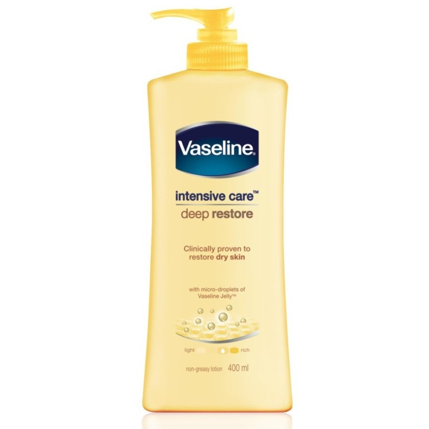 VASELINE DEEP RESTORE INTENSIVE CARE LOTION 400ML | Shopee Malaysia