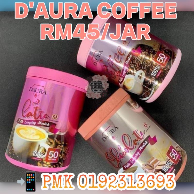 DAURA COFFEE LATTE D'AURA 📌 ready stock 📌 | Shopee Malaysia
