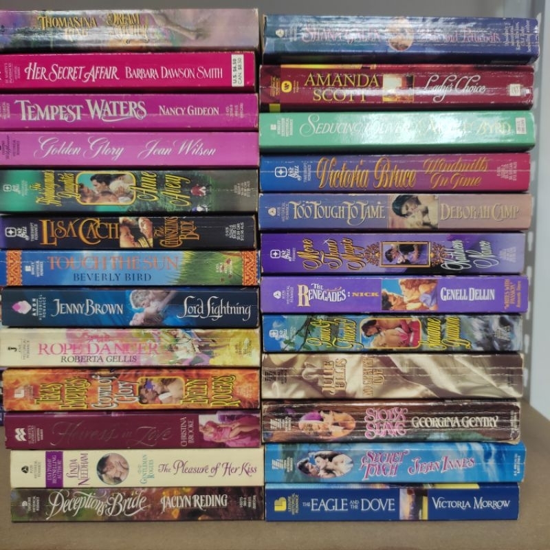 Okay Condition Historical Romance Novels Shopee Malaysia