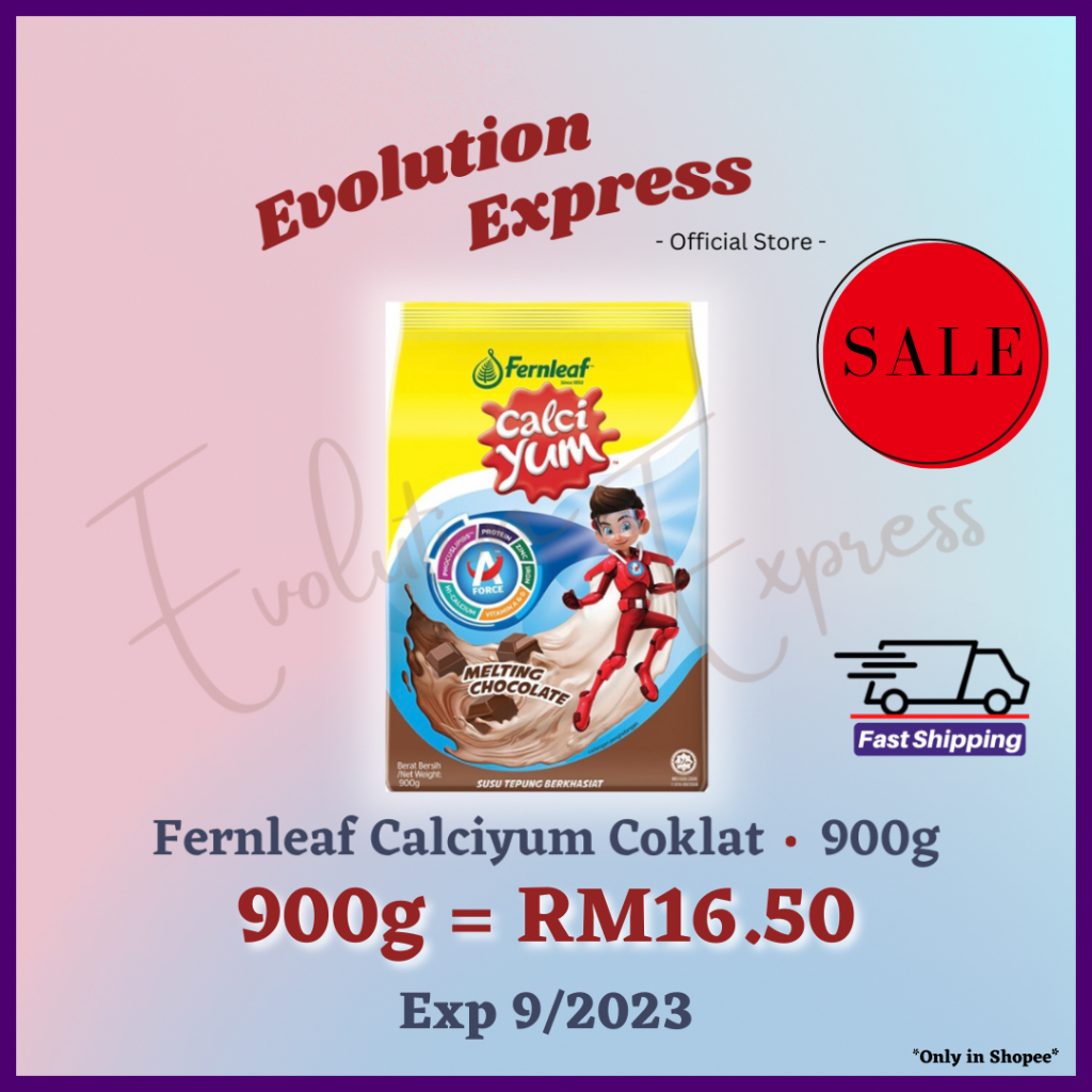 Fernleaf Calciyum Melting Chocolate (900g) Exp 6/2024 | Shopee Malaysia