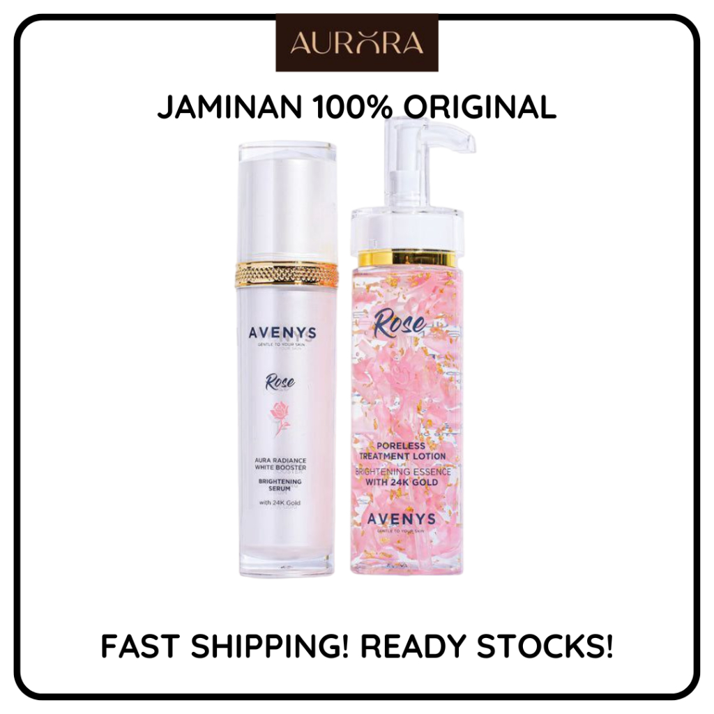 AVENYS SKINCARE SET ROSE (SET JERAGAT , KULIT KUSAM , MENCERAH ...