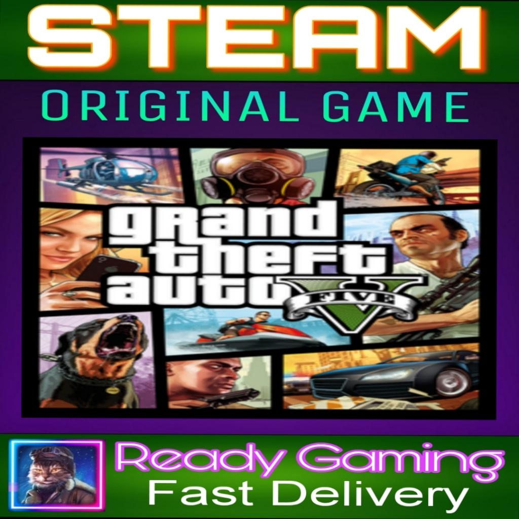 Grand Theft Auto V Premium Edition GTA 5 Steam Full Pc Game Online Game ...