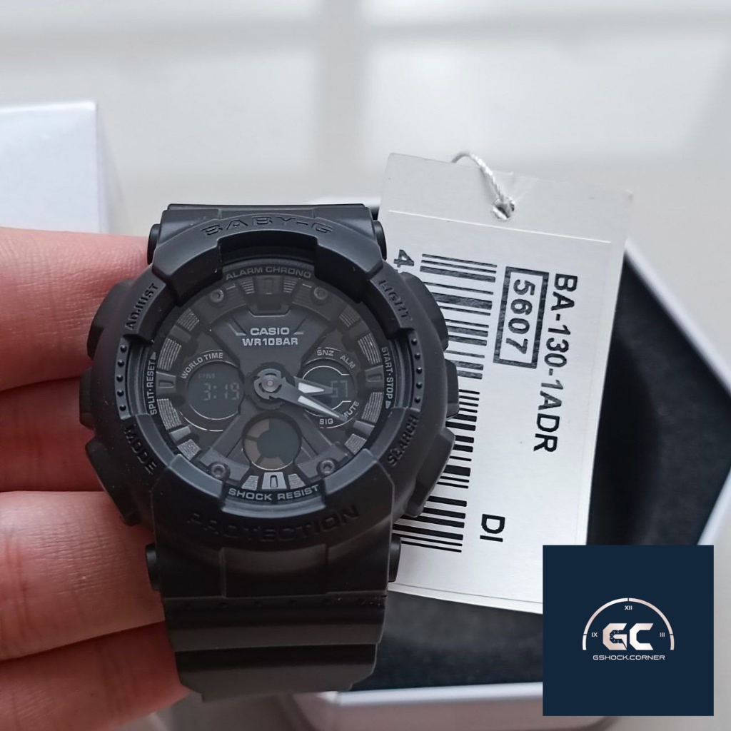 BABY-G ORIGINAL BA-130-1A/BA-130-1ADR/BA-130/BA130 | Shopee Malaysia