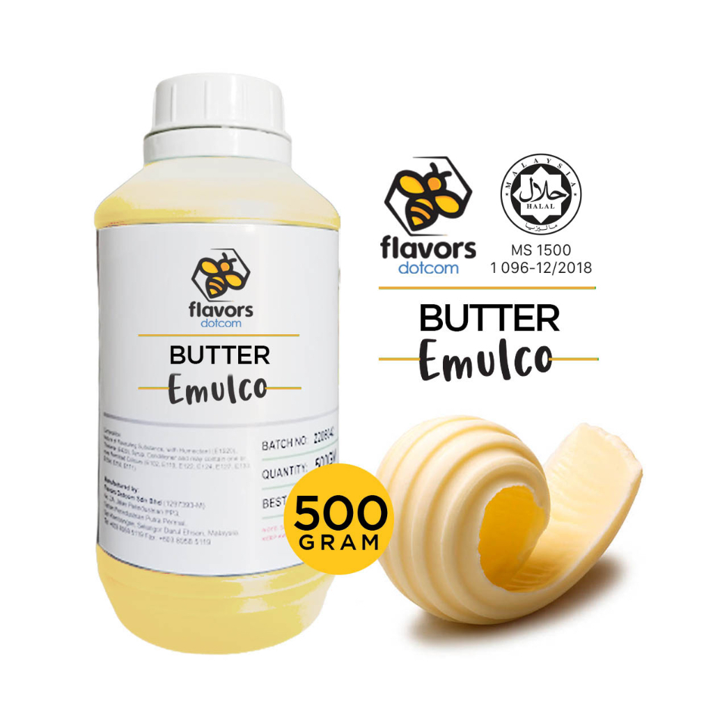 [HALAL] Flavors Dotcom - Butter Emulco (500g) | Shopee Malaysia