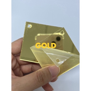 A2 Gold Mirror Acrylic Sheet x10pcs | Shopee Malaysia