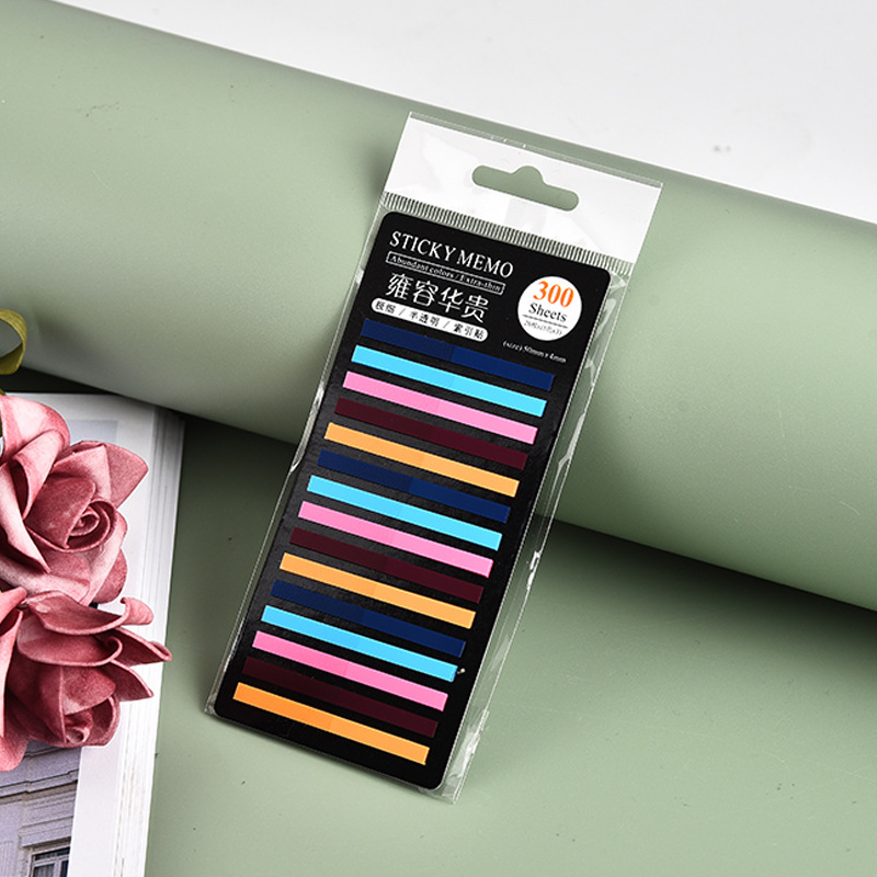 Highlight Sticky Note │300 Sheets │Index Label Sticker │Bookmark ...