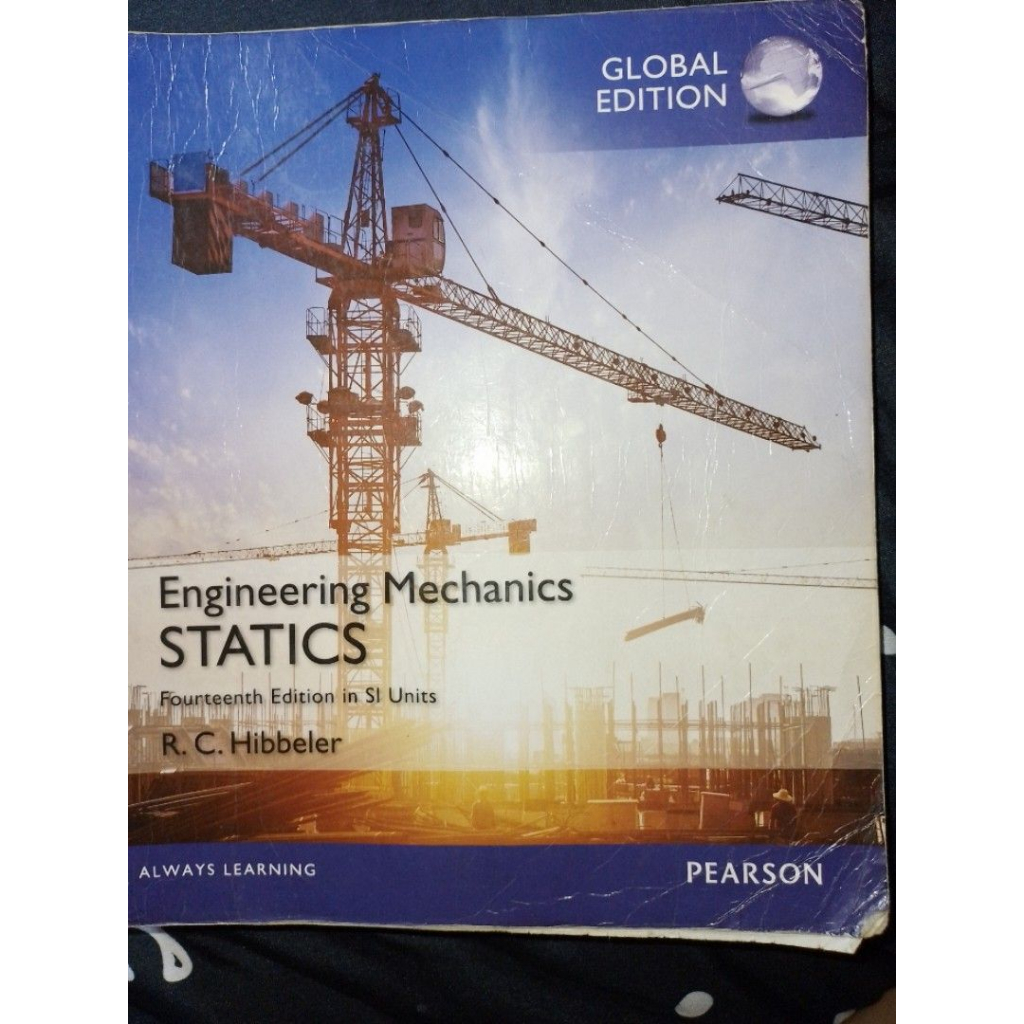 Engineering Mechanics: Statics in SI Units, 14th edition by Russell C. Hibbeler | Shopee Malaysia