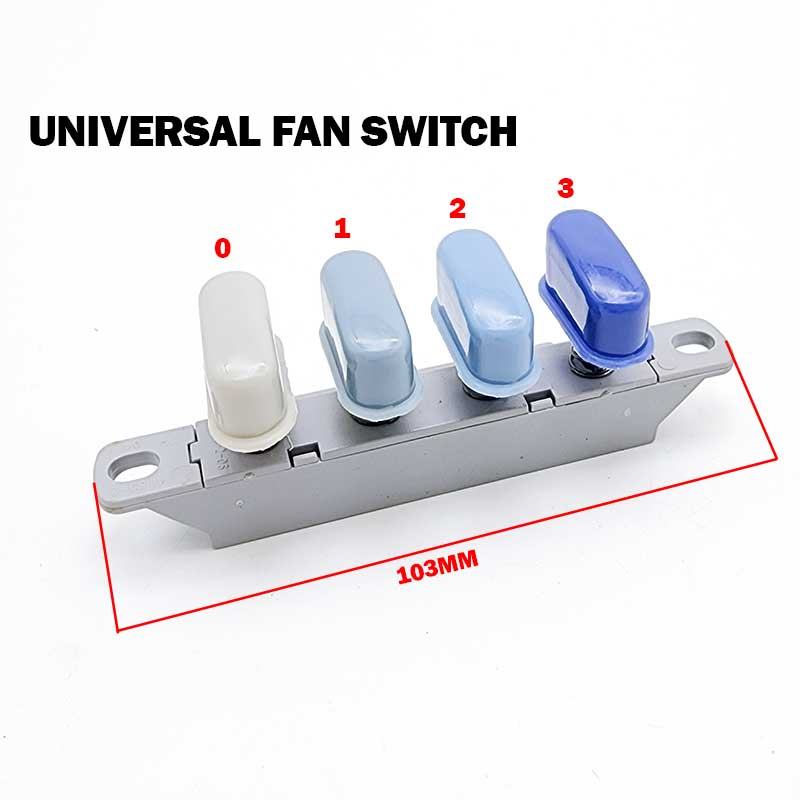 Universal Table Stand Fan Switch ON OFF Button Suis Kipas Round Button ...