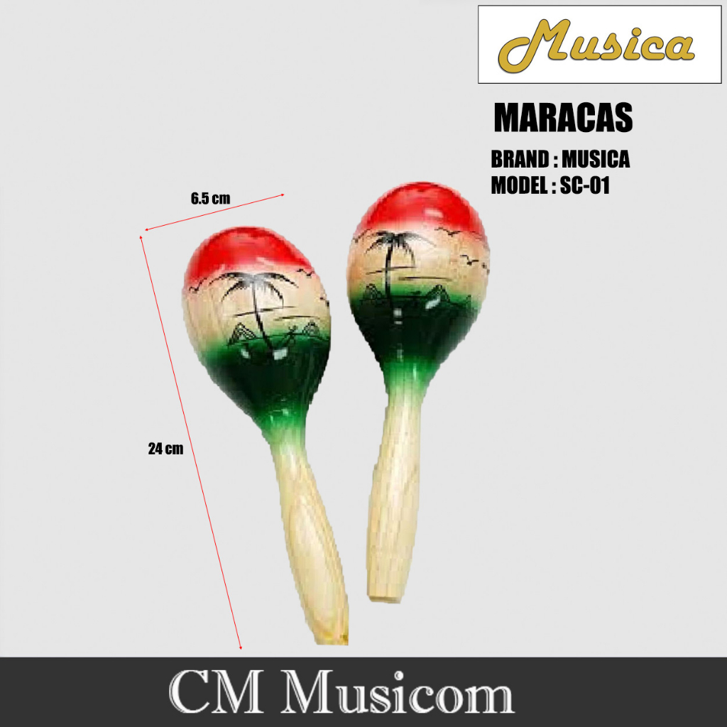 Maracas (Musica) Wood | Shopee Malaysia