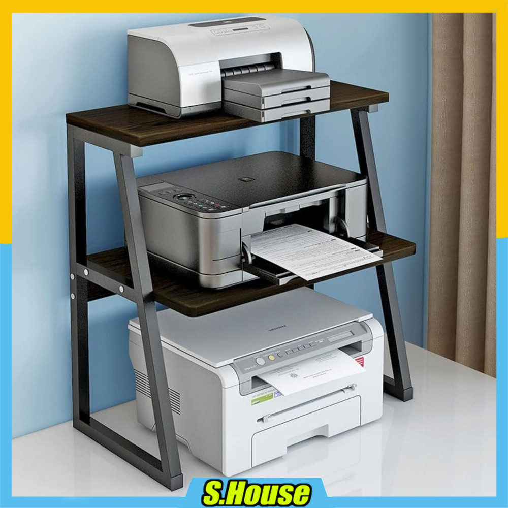 Printer Rack Shelf Storage Organizer Fax File Office Supplies Furniture ...