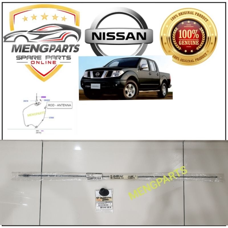 ORIGINAL NISSAN NAVARA D40T ANTENNA ROD / ANTENNA COVER 28215-ZL80A ...