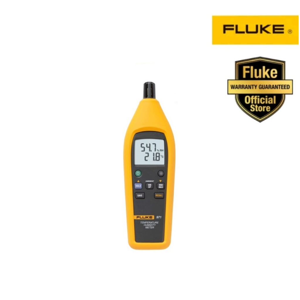Fluke 971 Temperature Humidity Meter -20°C to 60°C (-4 °F to 140 °F ...