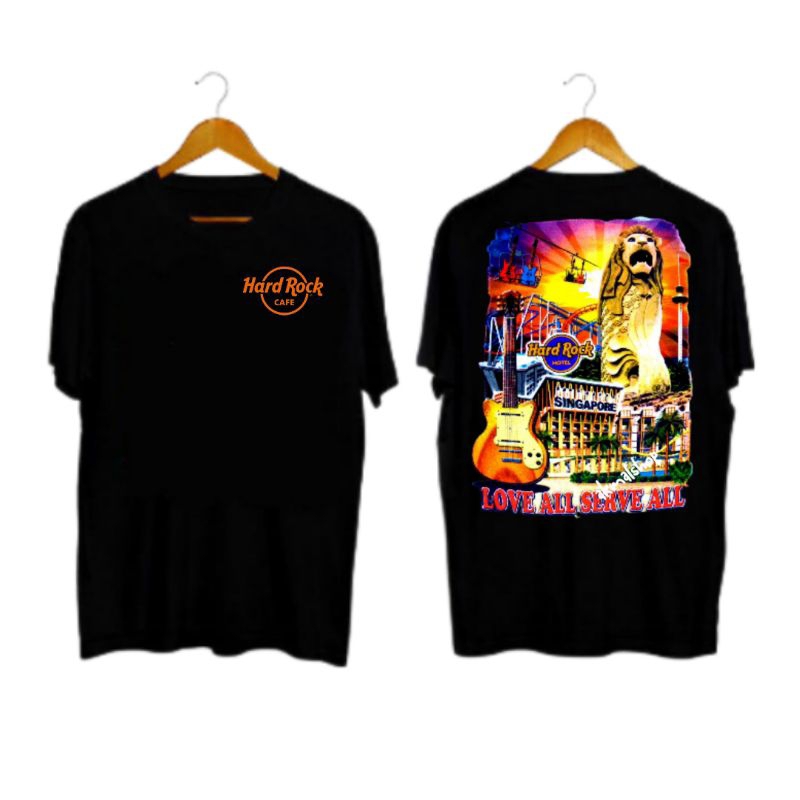 BAJU HARD ROCK SINGAPORE 🔥PREMIUM COTTON💯 | Shopee Malaysia