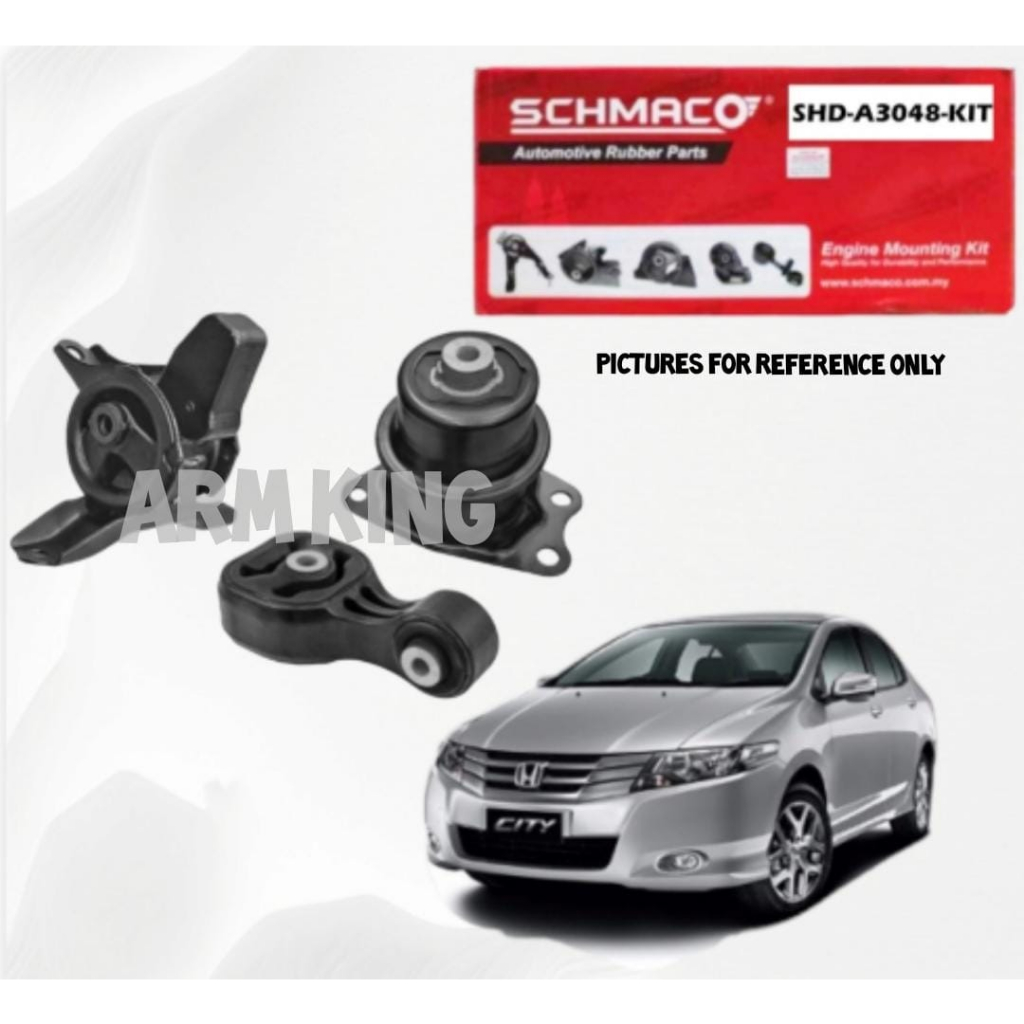 SCHMACO ENGINE MOUNTING SET FOR HONDA CITY TMO 2008 (SHD-A3048-KIT ...