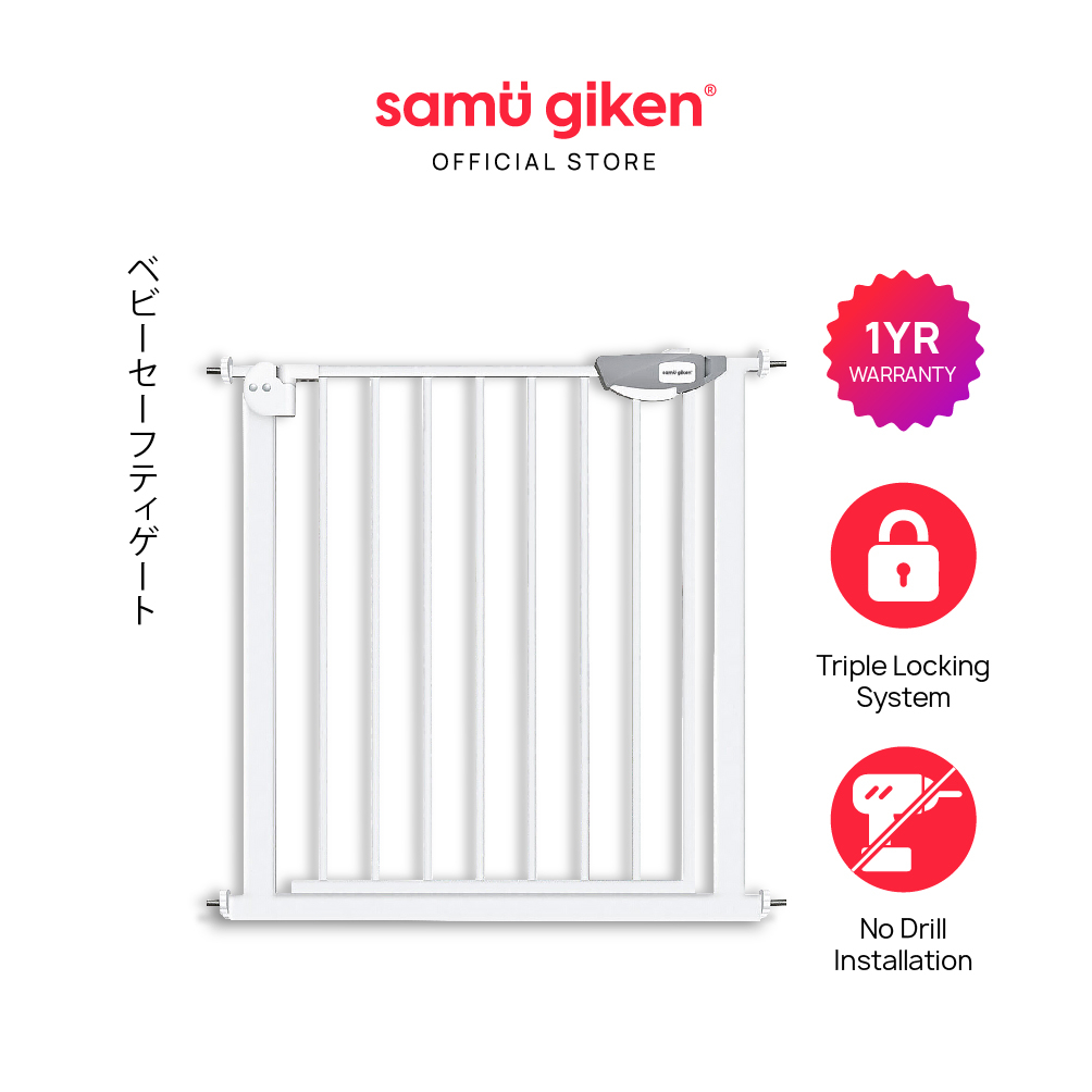 Samu Giken Safety Gate, Door, Fence for Baby, Kids, Pets with Extension ...