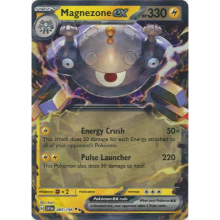 Pokemon tcg Magnezone ex - 065/198 - Ultra Rare Scarlet & Violet (Base Set) | Shopee Malaysia