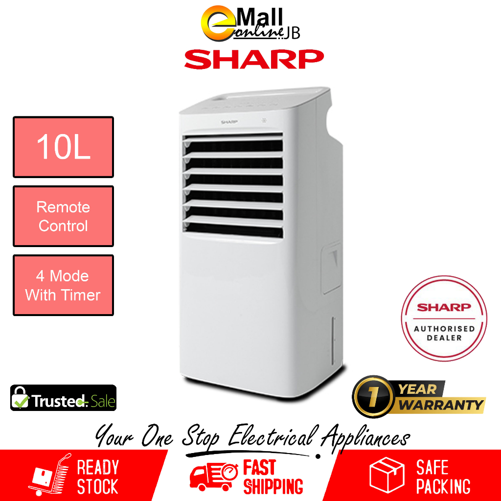 Sharp Air Cooler PJA100TVW | Kipas | Shopee Malaysia