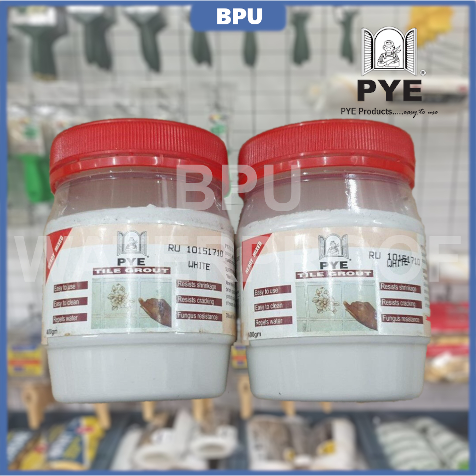 PYE Tile Grout Filler 400G White | Shopee Malaysia