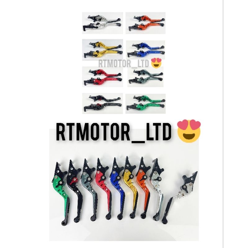 YAMAHA NMAX V1 NMAX V2 FRONT AND REAR BRAKE LEVER LEFT/RIGHT SET ...