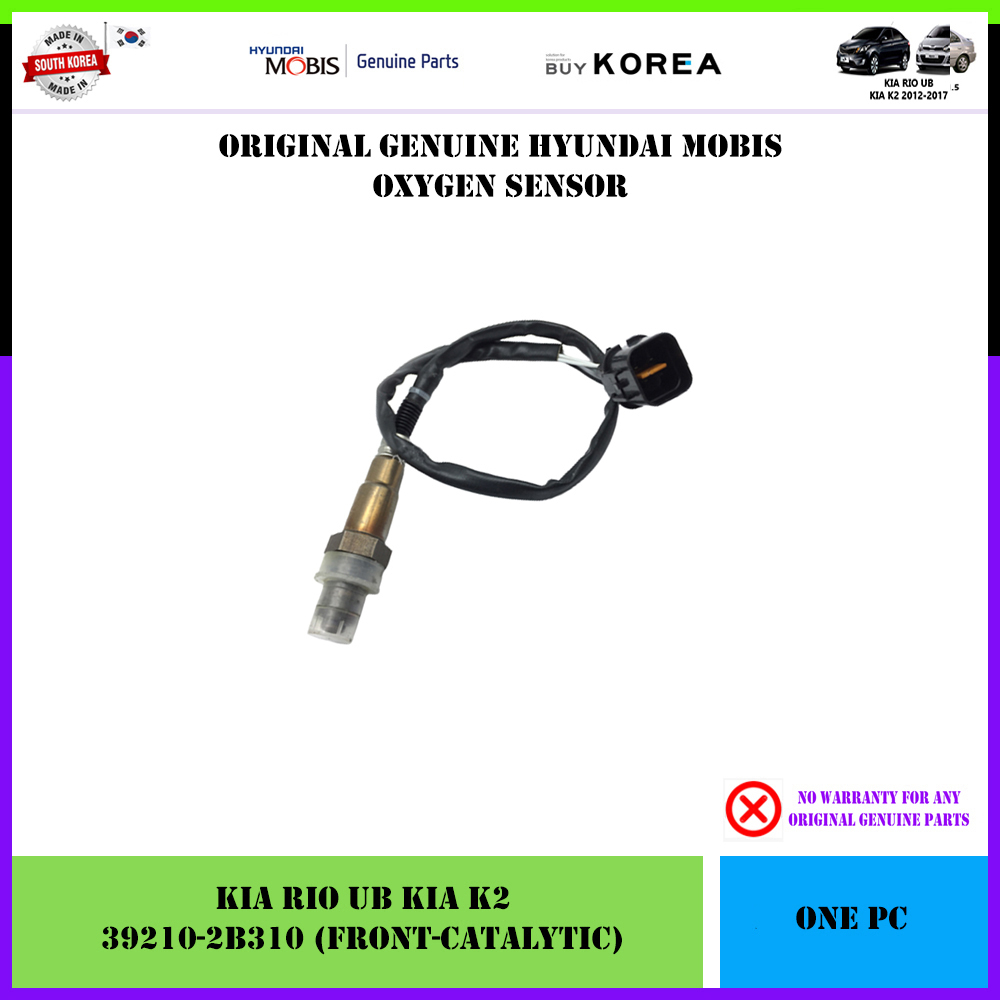 Kia Rio UB Kia K2 Genuine Mobis Oxygen Sensor (Front 39210-2B310 / Rear ...