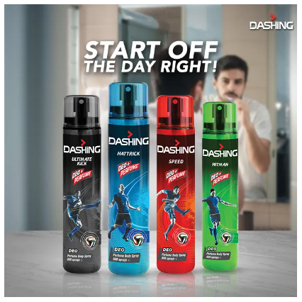 Dashing Deo Perfume Body Spray 120ml | Shopee Malaysia
