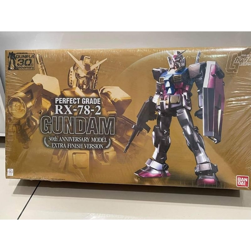 Bandai PG RX-78-2 Gundam 30th Anniversary Extra Finish Version | Shopee ...