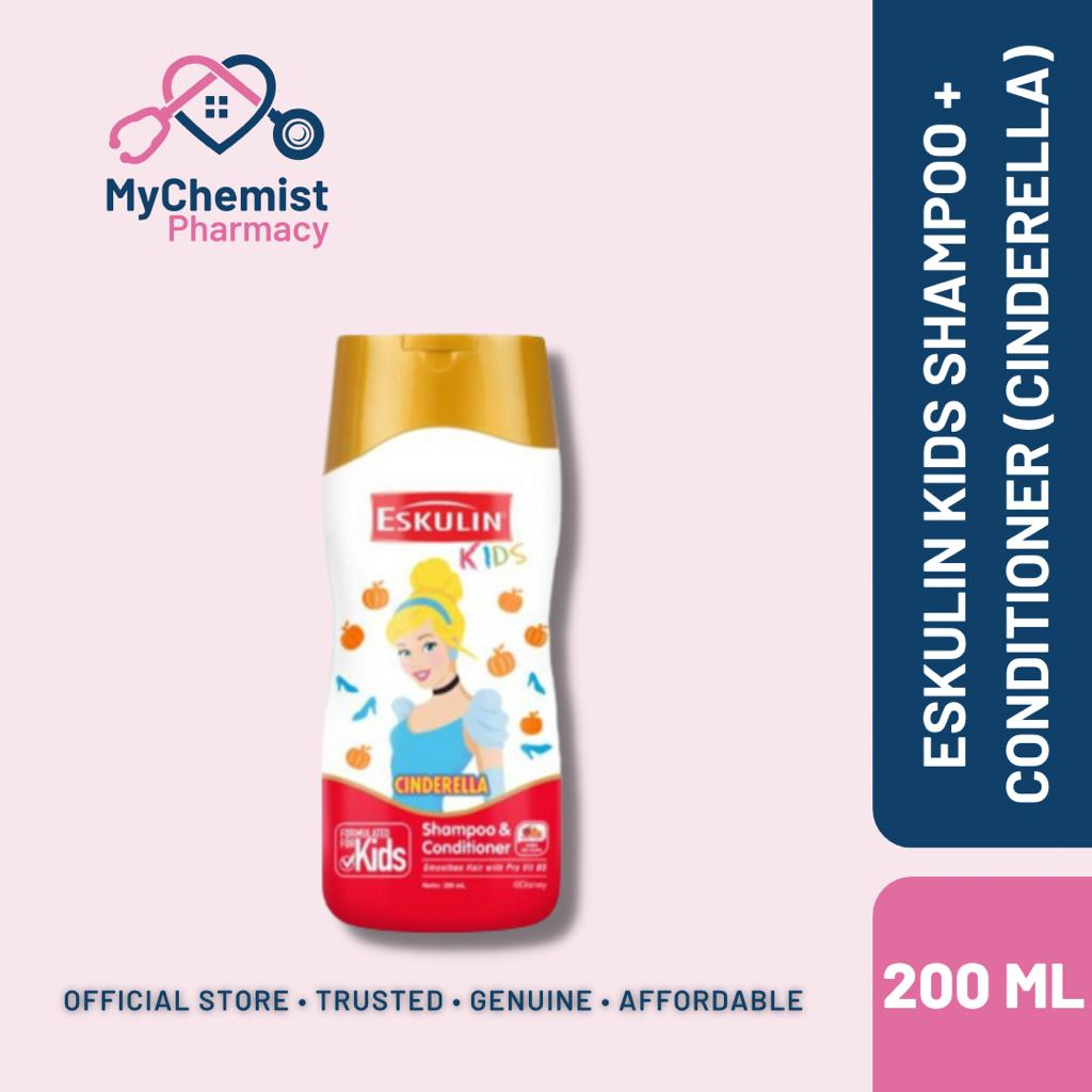 ESKULIN SHAMPOO & CONDITIONER DISNEY PRINCESS (CINDERELLA) 200ML ...