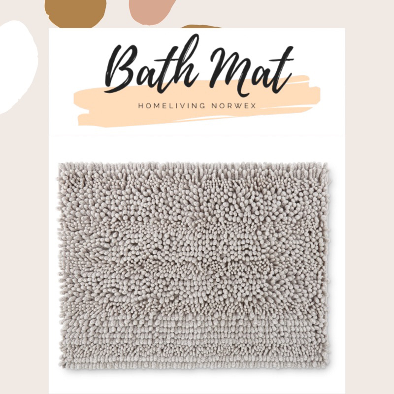 Norwex chenille bath mat limited | Shopee Malaysia