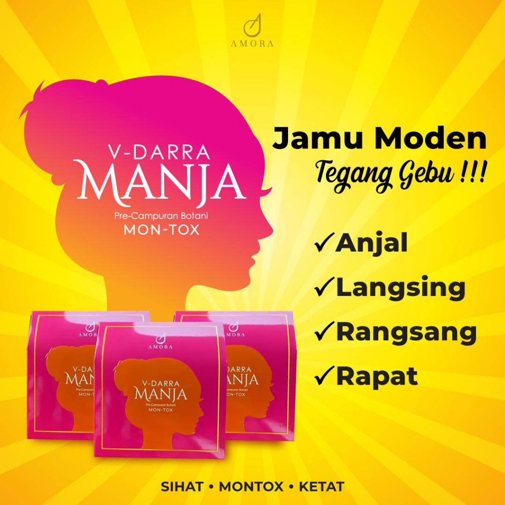 JAMU VDARRA MANJA AMORA-KURUS,MONYOK,PUTIH GEBU, CIKV KETATT | Shopee ...