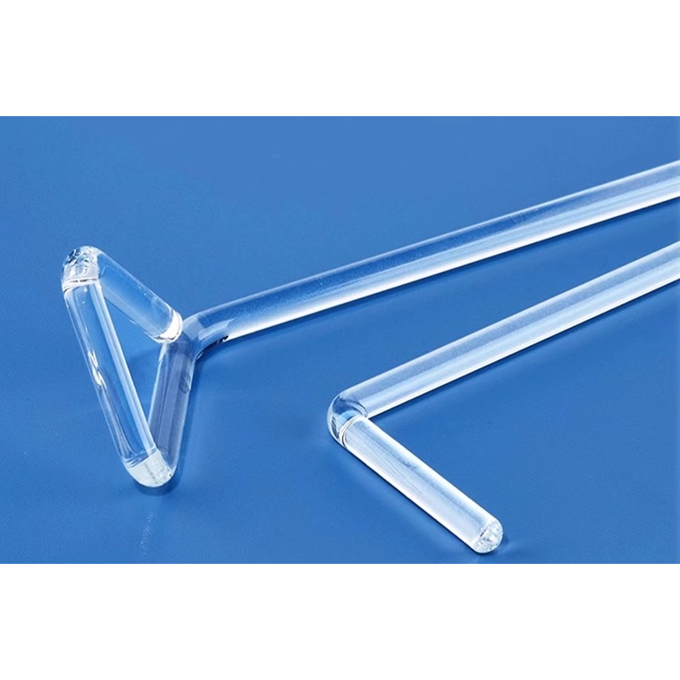 Glass Cell Spreader Hockey Stick L-Shape triangular shape cell culture ...