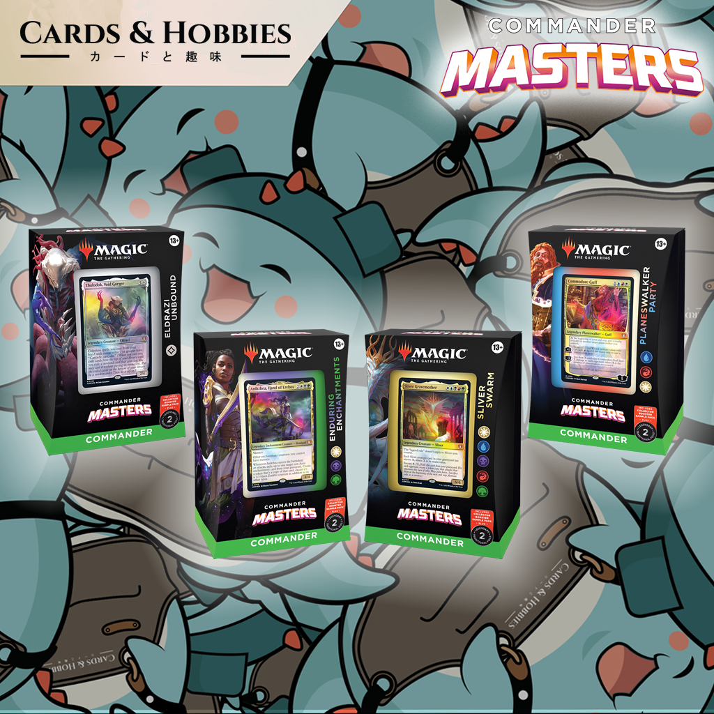 MTG | Magic The Gathering - CMM Commander Masters Commander Set of 4 ...