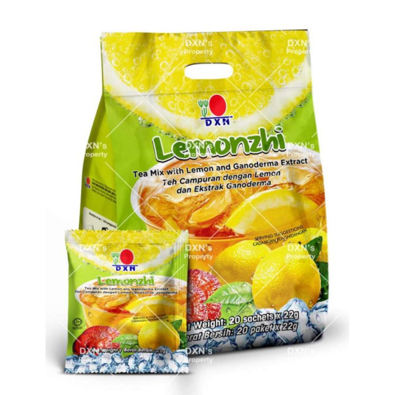 LEMONZHI20 SACHETS X 22G ( Lion's Mane Lemon Matcha ) | Shopee Malaysia