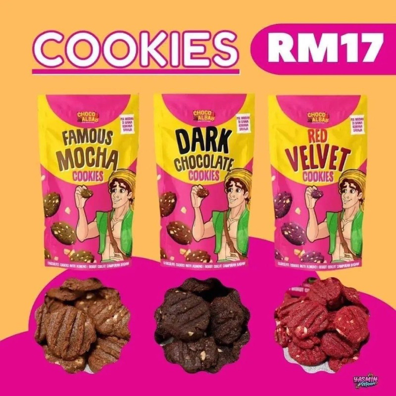 Choco Albab Cookies carton (24pcs) | Shopee Malaysia