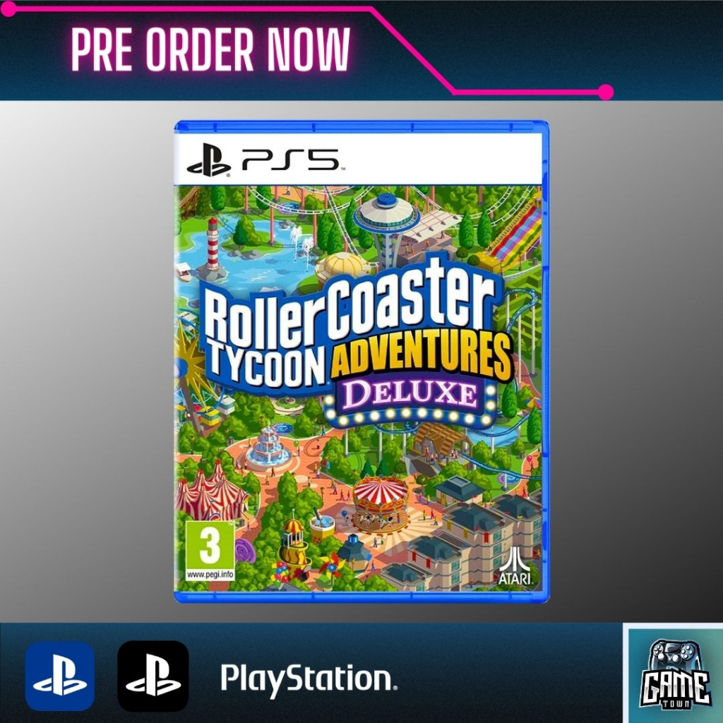 PS5 Roller Coaster Tycoon Adventures Deluxe (English Ver.) | Shopee ...