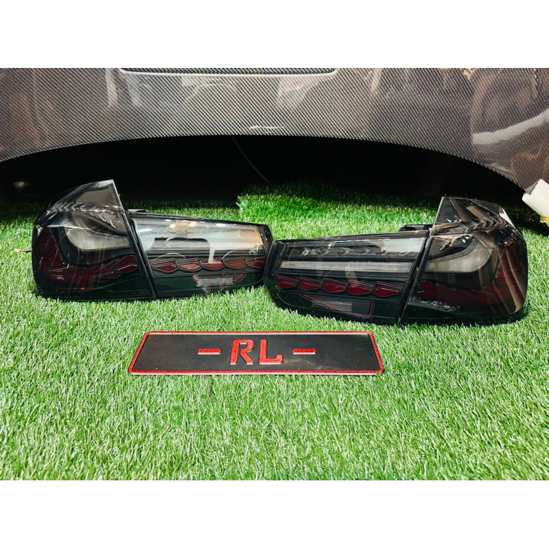 BMW F30 F10 G30 GTS OLED Tail lamp light Dragon scale LED taillamp ...