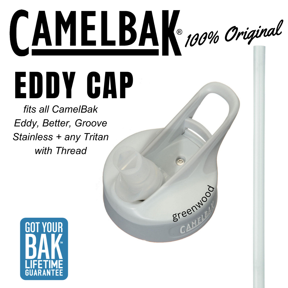 CAMELBAK Eddy Cap, Bite Valve, Straw for Eddy Bottles ( Original ...