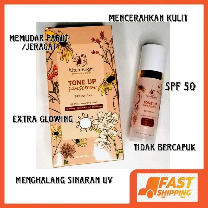 UTurnBright Sunscreen SPF 50 Hot Tiktok | Shopee Malaysia