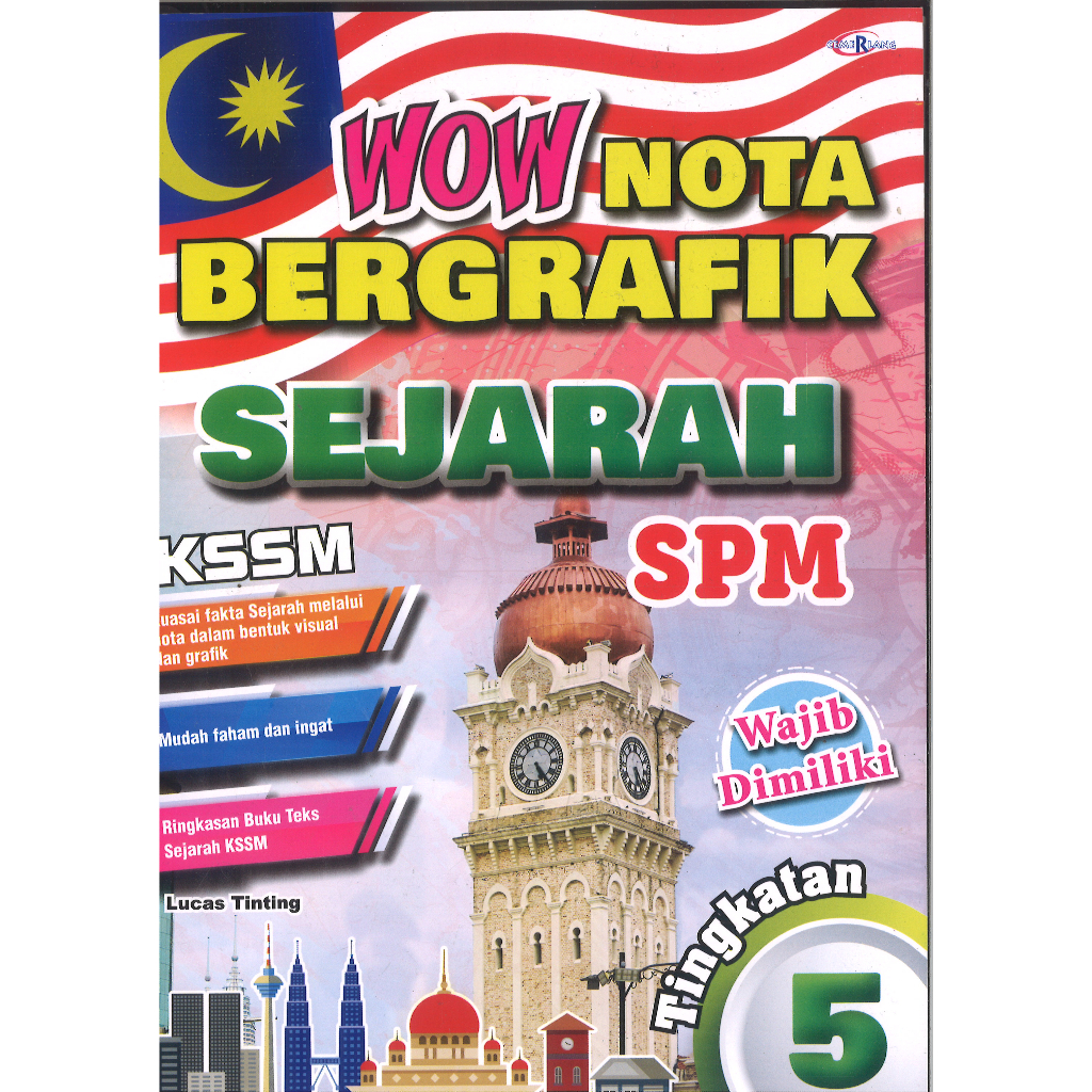 WOW NOTA BERGRAFIK SEJARAH SPM TINGKATAN 5 KSSM | Shopee Malaysia