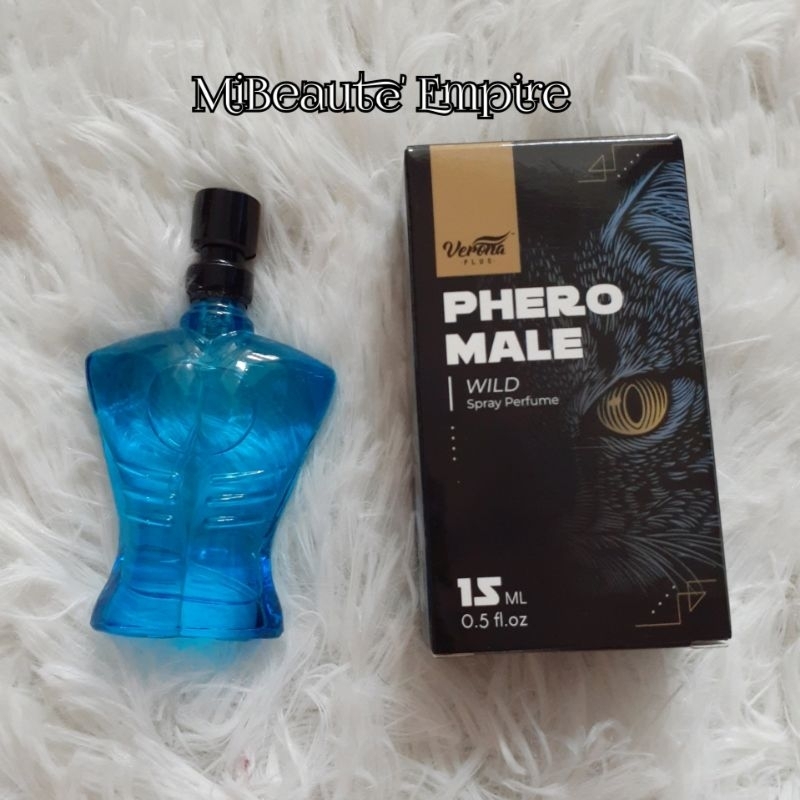 Verona Plus Phero Male Wild Spray Perfume For Men Set Minyak Wangi ...