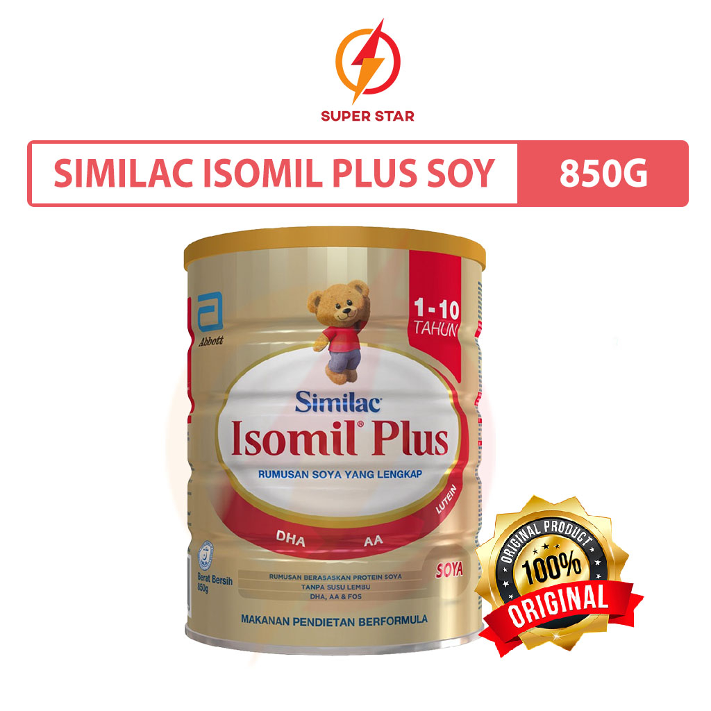 Isomil Plus Soy Formula 850g 1 - 10 years old | Shopee Malaysia