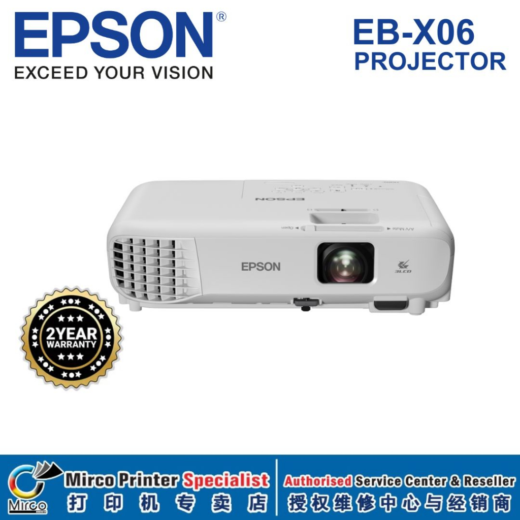 Epson EB-X06 Projector | Shopee Malaysia