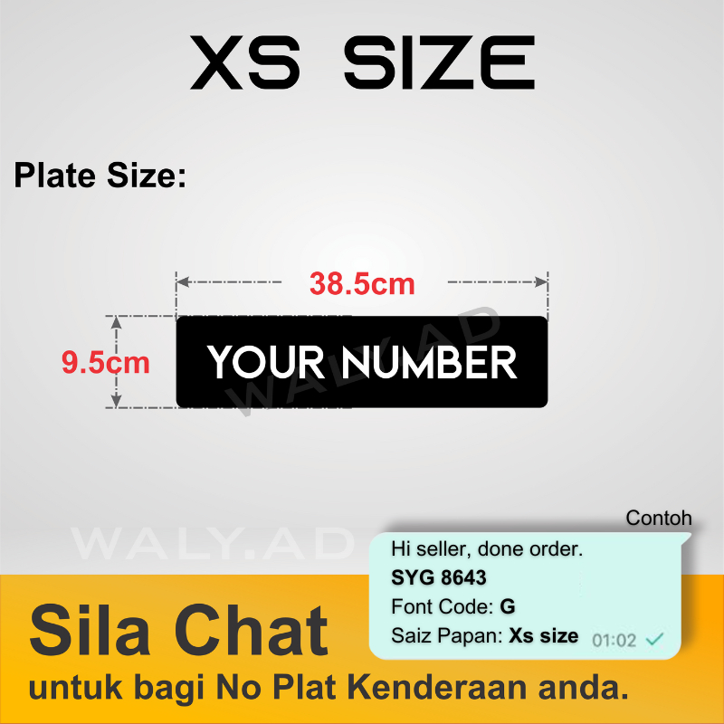 3D Crystal Car Number Plate Nombor Plat Kereta Kristal No Plat Timbul ...