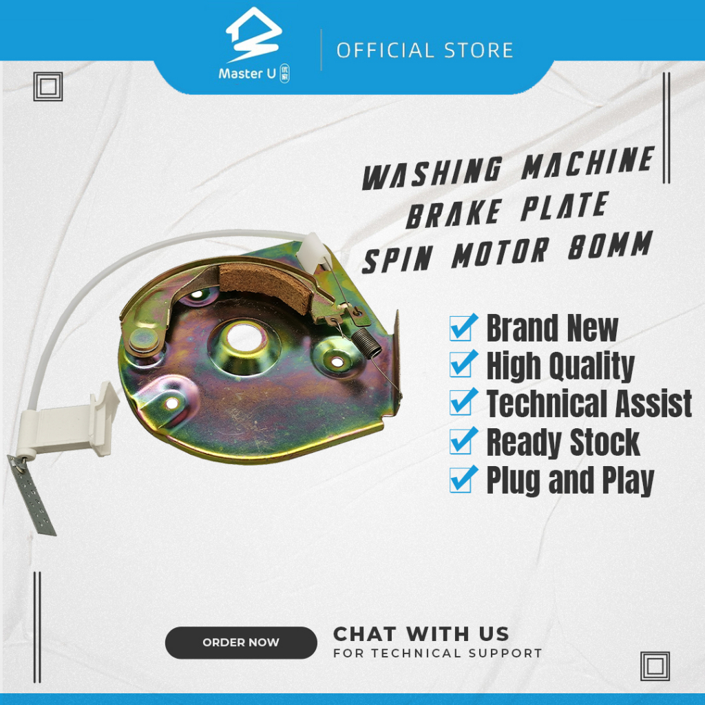 WASHING MACHINE BRAKE PLATE FOR SPIN MOTOR 80MM X 130MM | Shopee Malaysia