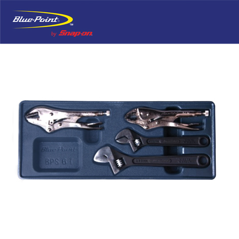 Blue-Point Adjustable Wrench & Locking Plier 4-pcs Modular Set (BPS6A ...