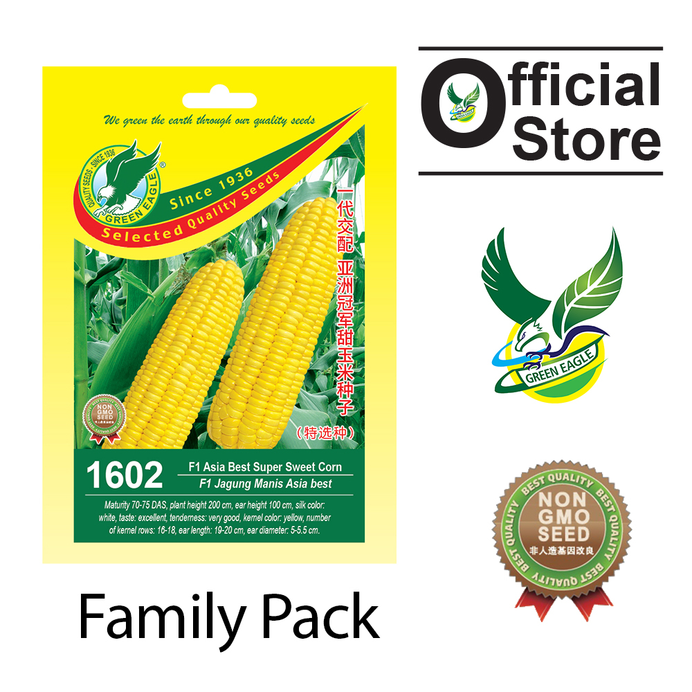 GE 1602 F1 Hybrid Asia Best Super Sweet Corn [5g] | Shopee Malaysia