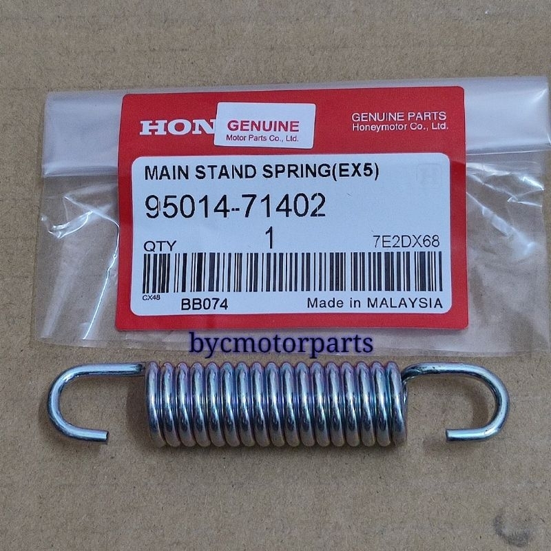 HONDA C70 GBO EX5HP EX5 DREAM MAIN STAND DOUBLE STAND SPRING ORIGINAL THAI HONDA BYCMOTORPARTS ...