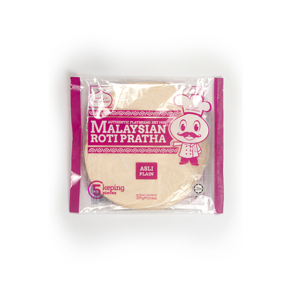 Pau Ahmad Roti Paratha Plain (5pcs x 80g) | Shopee Malaysia
