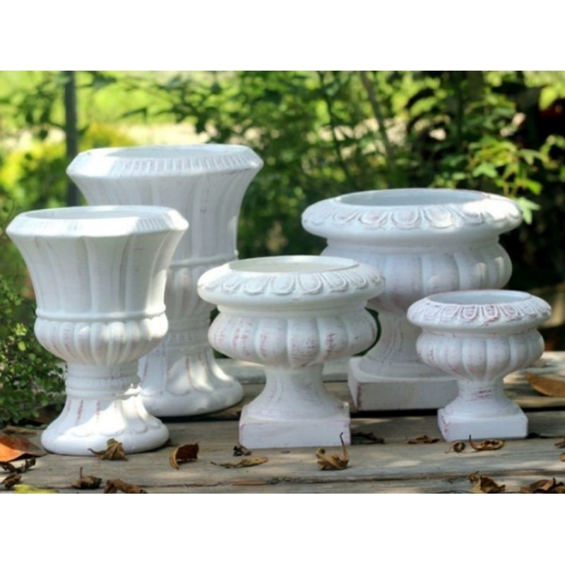 Pasu Roman Dari Tanah Liat Pasu Batu Pasu Bermotif English | Shopee ...